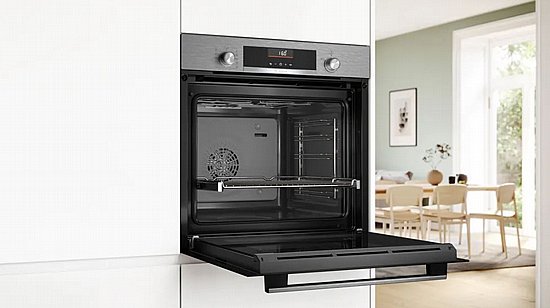 תנור בנוי 71 ליטר Bosch HBG536ES3 נירוסטה – איכות , ועיצוב מודרני ...